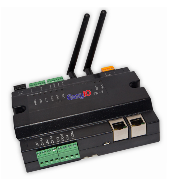 EasyIO FW-8V WiFi VAV Controller – tecnologia